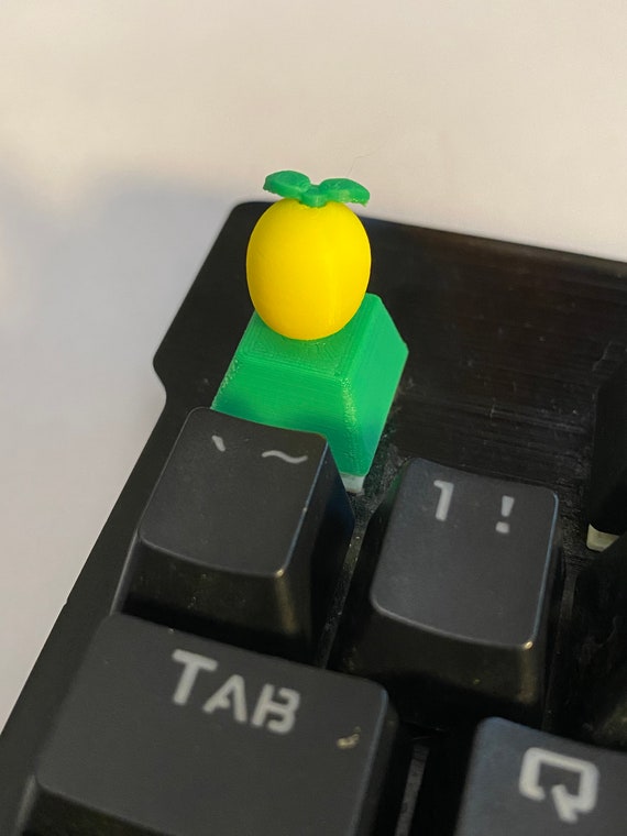 Lemon Keycap for Mechanical Keyboard Fruit Jewelry Custom | Etsy