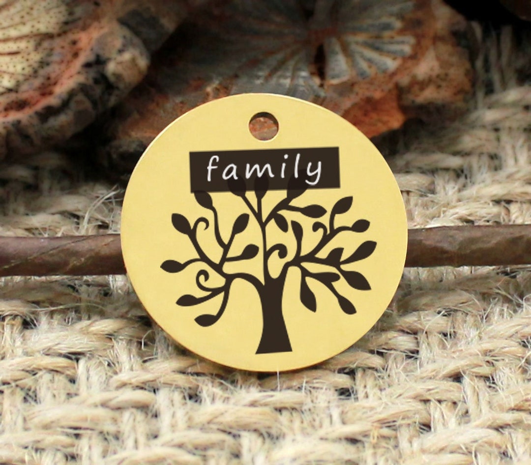 1/5/10pcs Family Tree Charm Tree Charm Family Charm - Etsy
