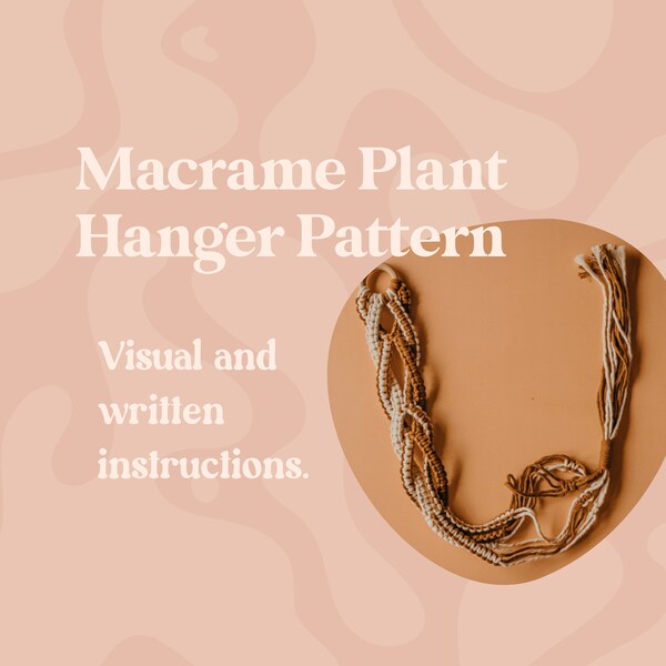 Pdf Macrame Plant Hanger Patterns - Etsy