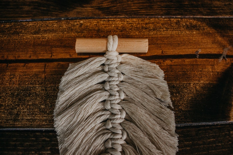 Macrame Tutorial Macrame Feather Macrame Pattern Macrame - Etsy