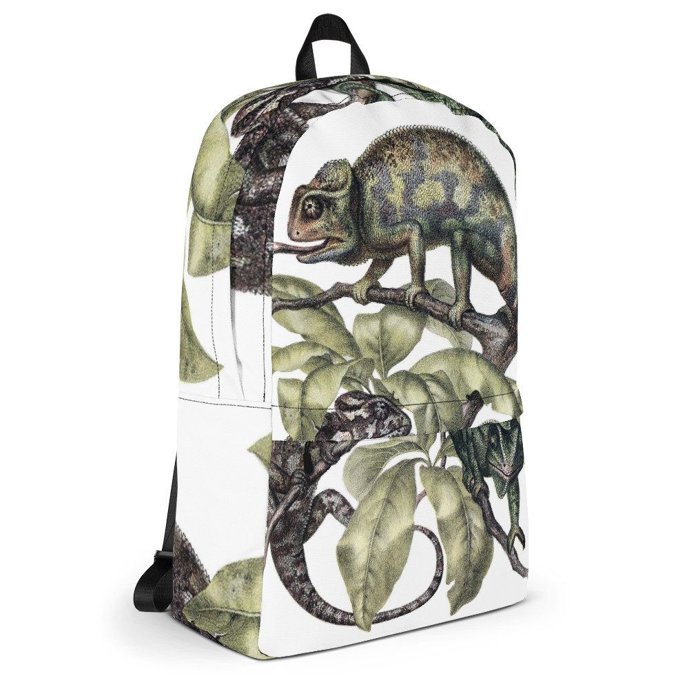 Gecko Lizard Print Backpack Reptile Lover Gift Exotic Backpack - Etsy UK