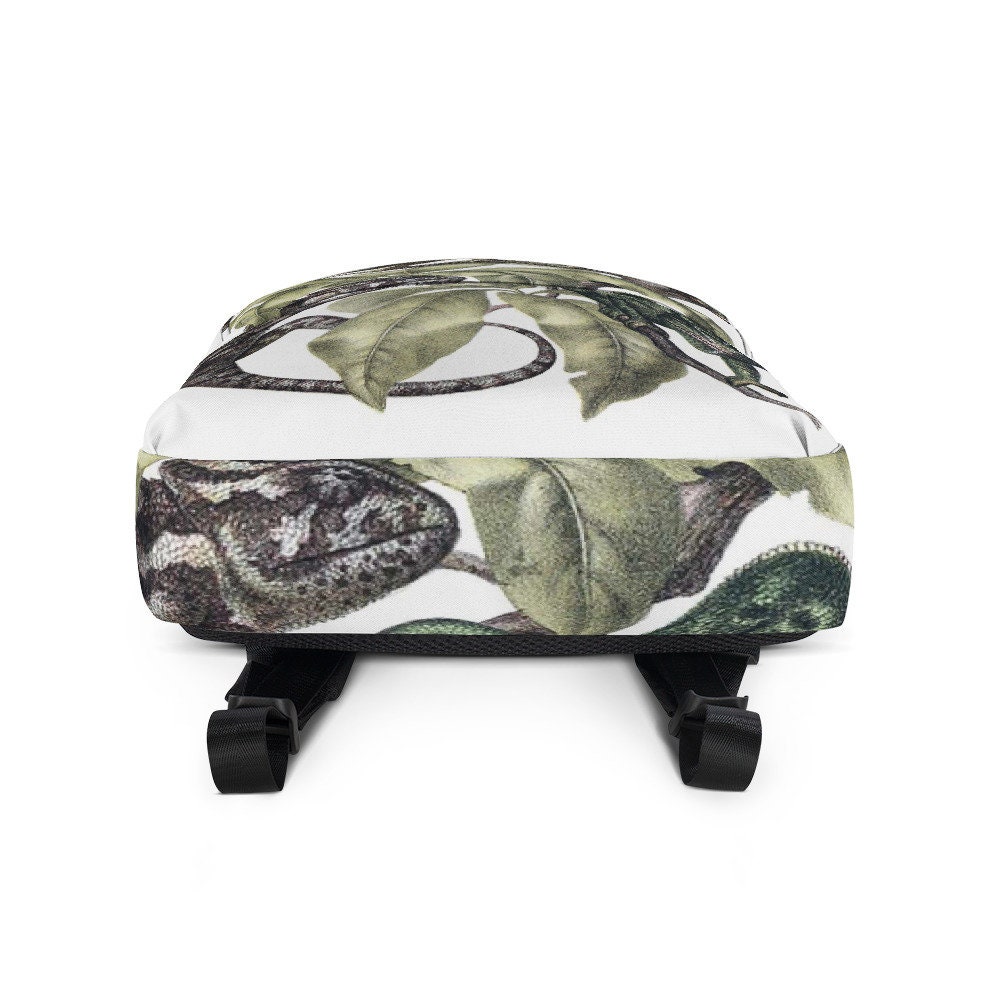 Gecko Lizard Print Backpack Reptile Lover Gift Exotic Backpack - Etsy UK