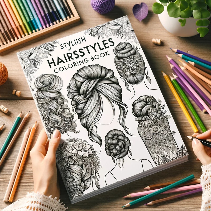 Hairstyle Book - Etsy