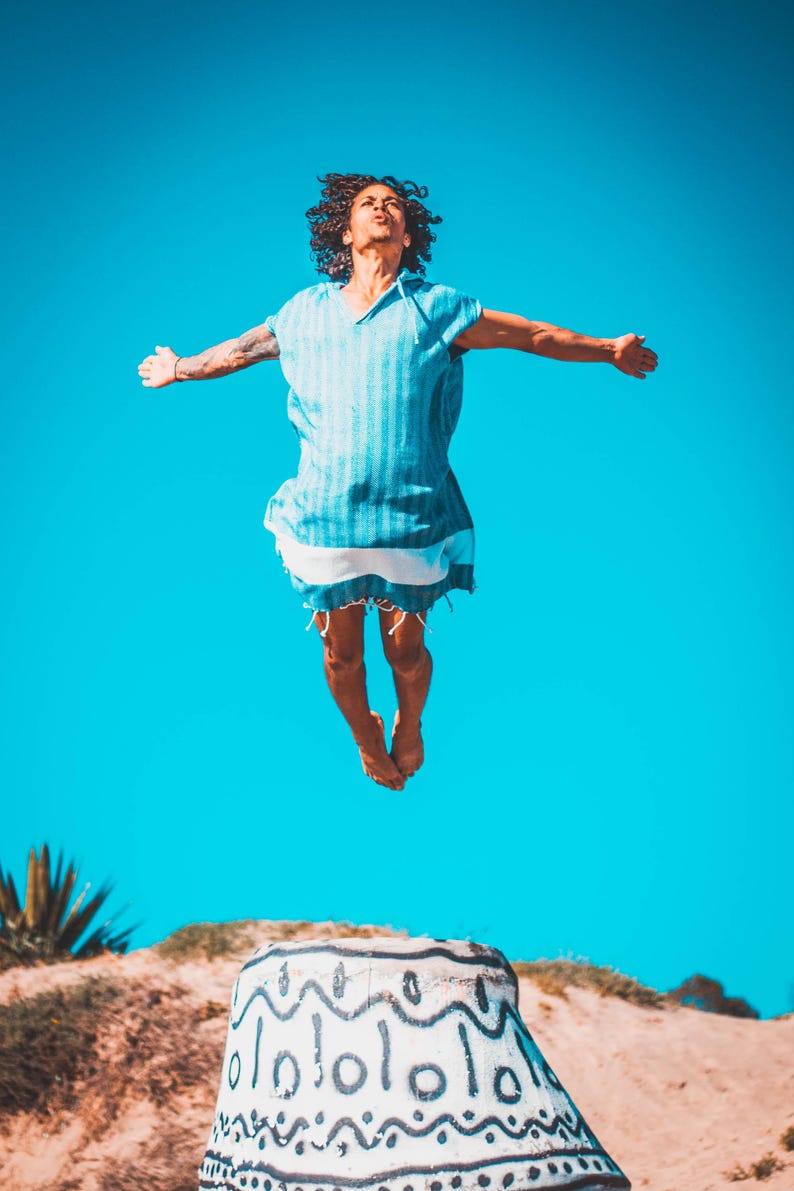 Surf Poncho Unisex/beach Poncho/lightweight Towel Poncho/hooded Bath ...