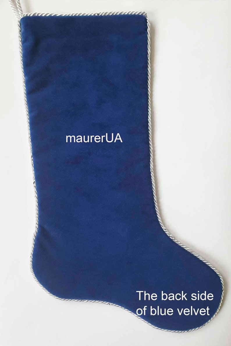 Personalised Christmas Stocking Holy Night Stocking Dimensions - Etsy