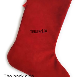 Santas Snow Globe Stocking Dimension Personalised Christmas Stocking ...
