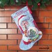 Santas Snow Globe Stocking Dimension Personalised Christmas Stocking ...