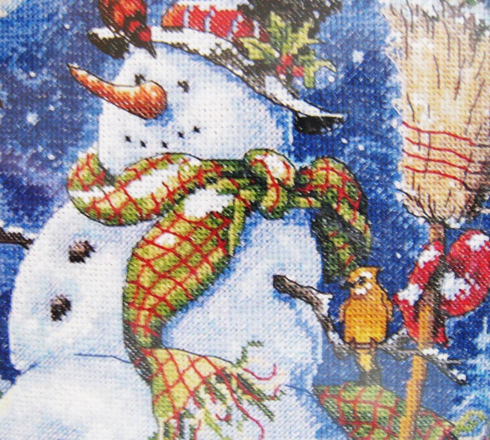 Personalised Christmas Stocking With Embroidered Snowman - Etsy