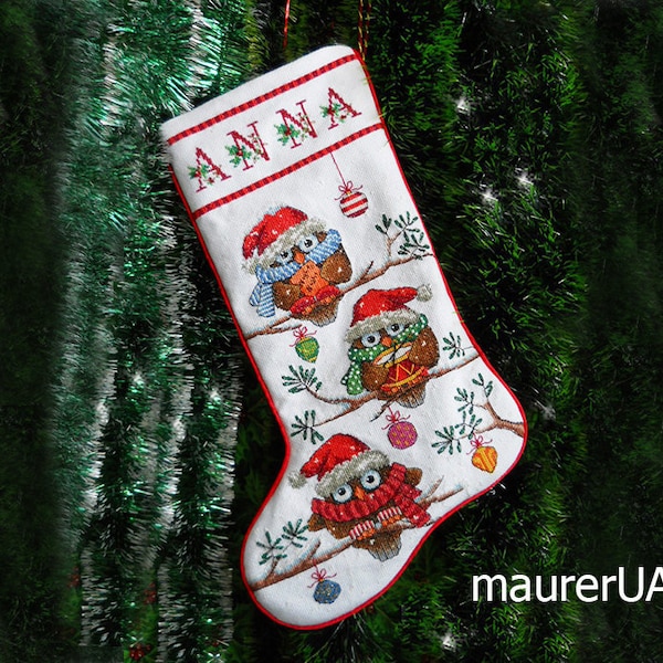 Owl Stocking - Etsy