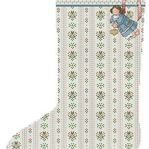 Personalized Christmas Stocking Angel Cuff Heirloom Stocking - Etsy