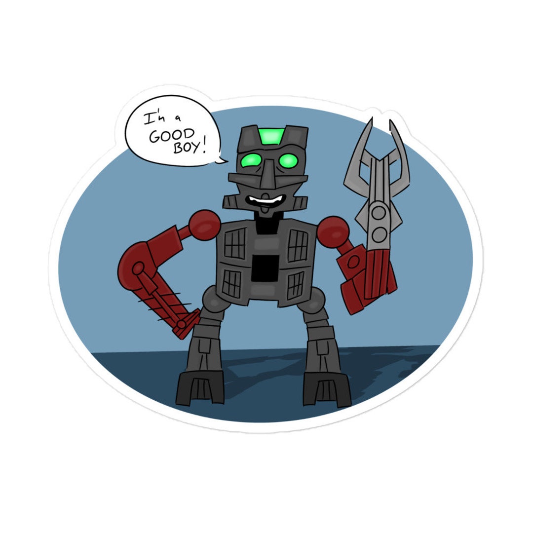Good Guy Sticker Bionicle-inspired - Etsy