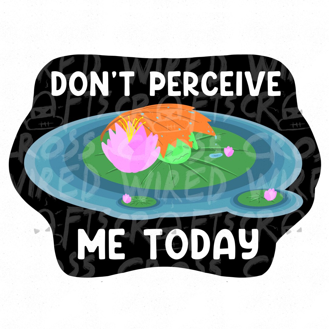 Sad Frog Bubble-free Sticker - Etsy