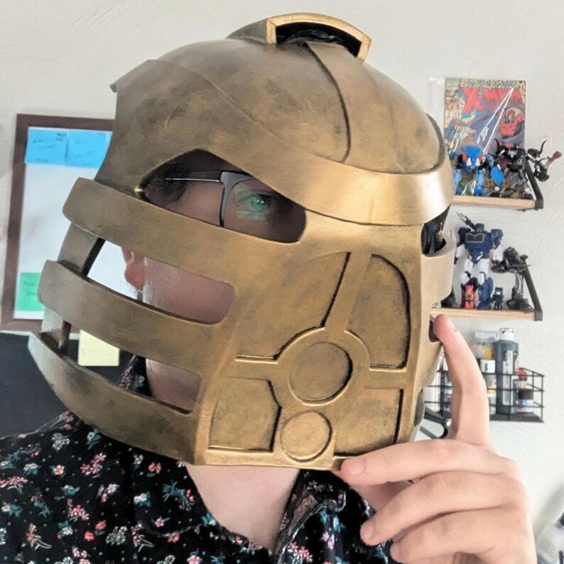 Wearable Toa Lhikan Hau Mask Cosplay Bionicle-inspired - Etsy