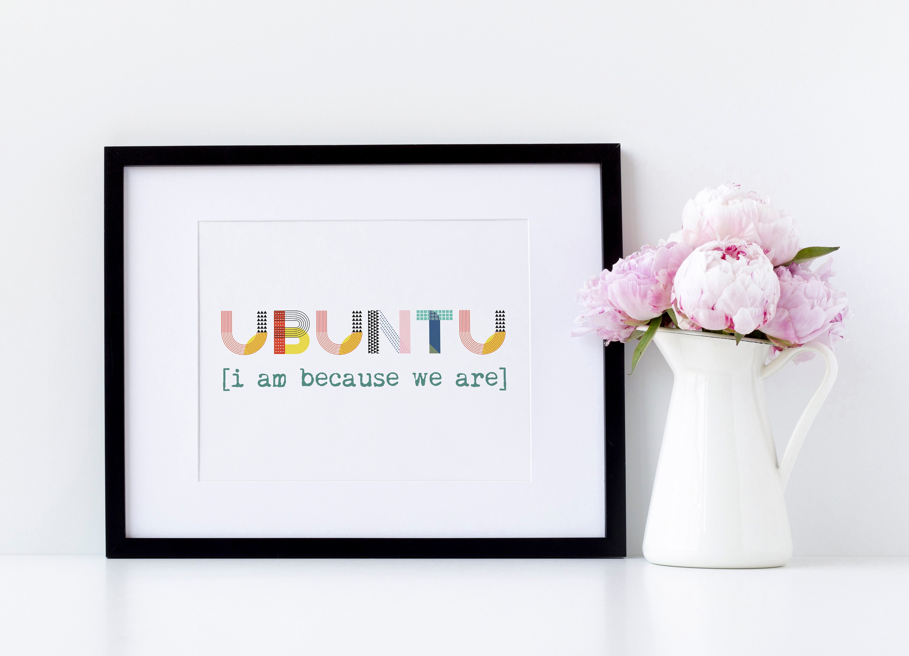 Ubuntu Definition Humanity Compassion African Africa Saying - Etsy