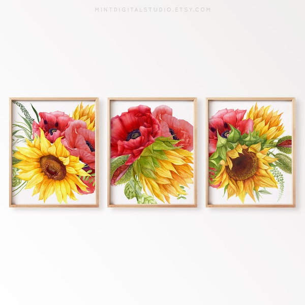 Sunflower Poster - Etsy