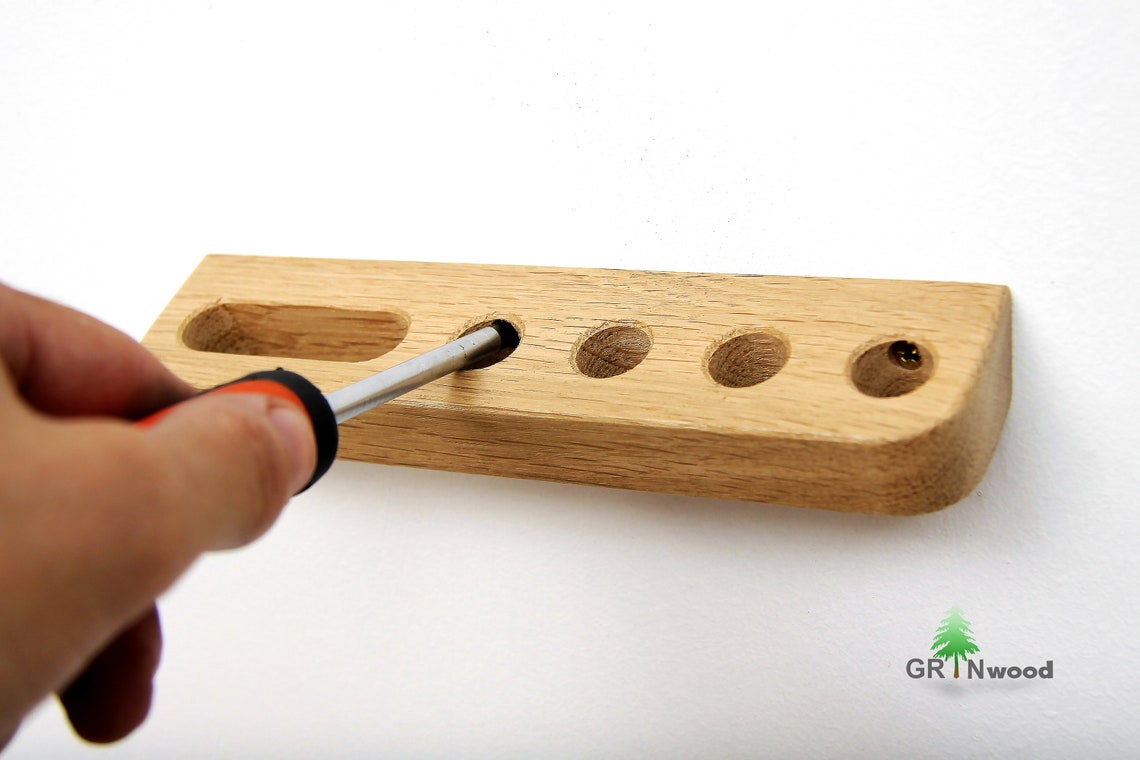 Toothbrush Holder Wall || Handmade Wooden Toothbrush Holder || Wall ...