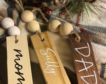 Wooden Air Plane Name Tag // Engraved Plane Name Tag // Air - Etsy