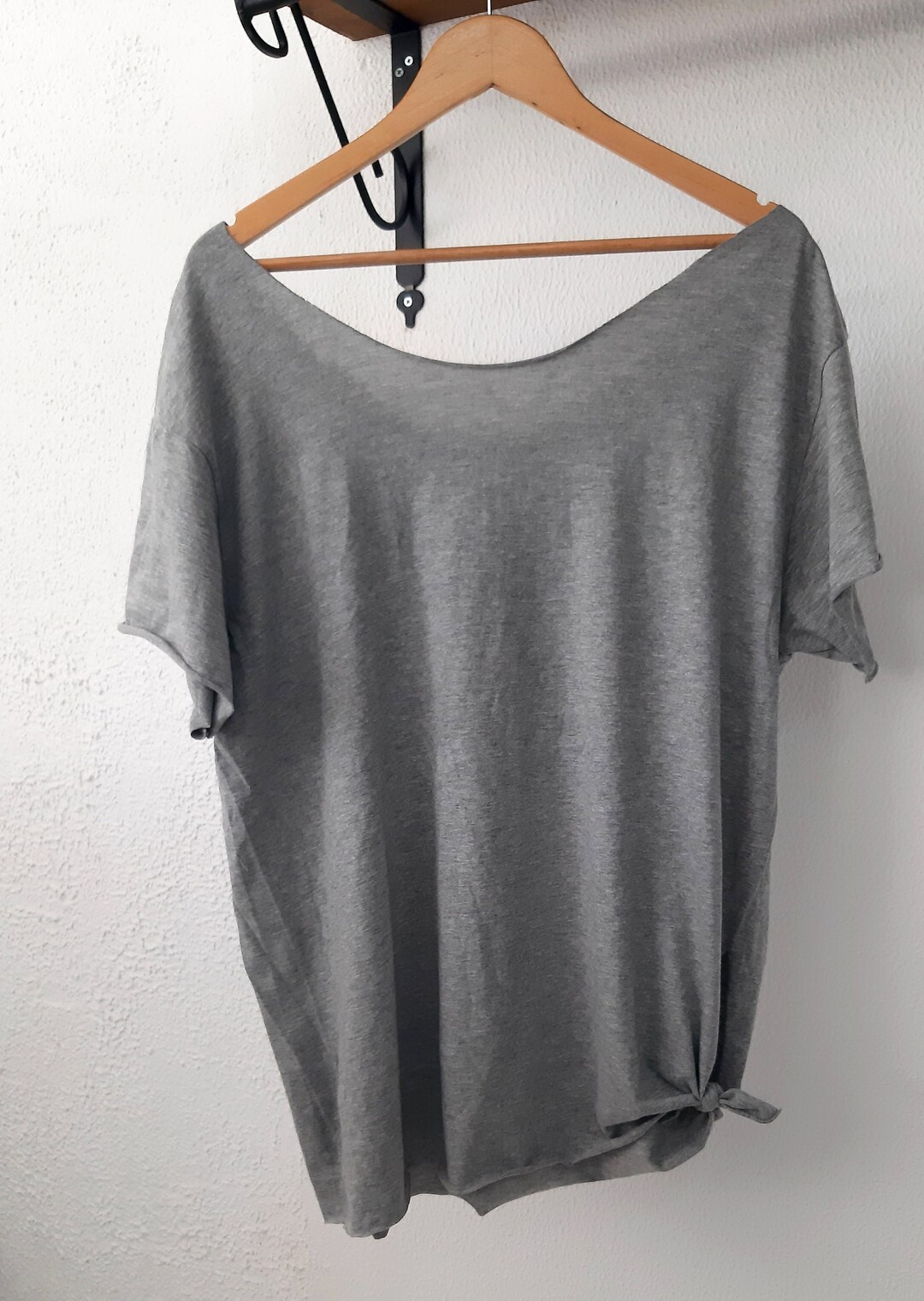 Off the Shoulder Slouchy Cotton Shirt XS-3XL Summer Tops, Beach Tops ...