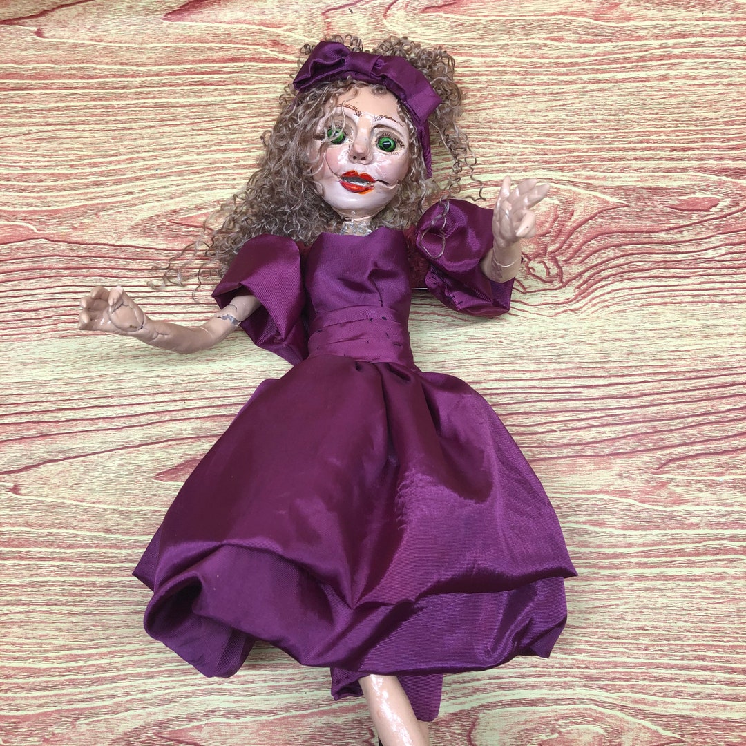 OOAK Creepy Art Doll haunted the Gypsy - Etsy