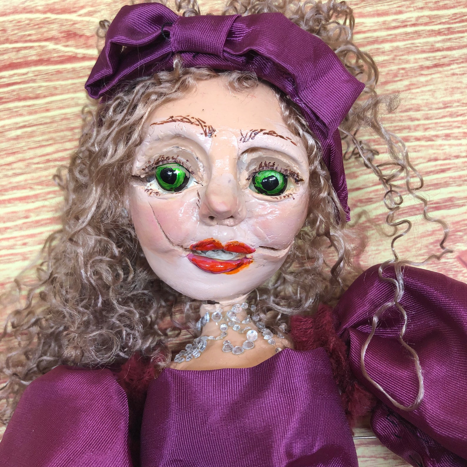 OOAK Creepy Art Doll haunted the Gypsy - Etsy