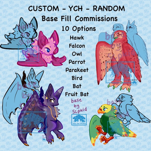 Bat Fursona - Etsy