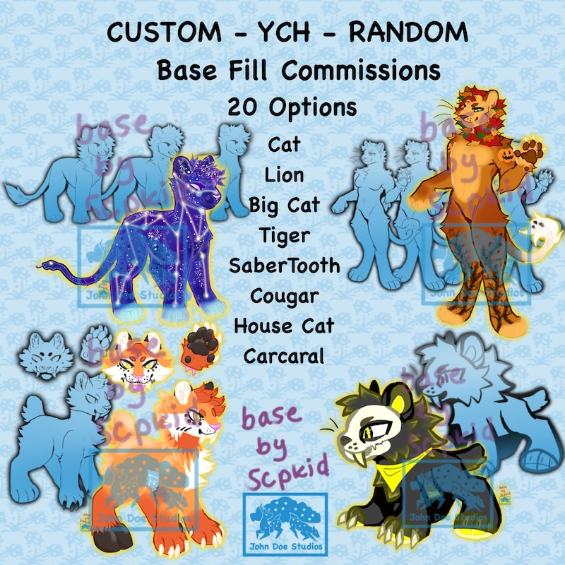 Therian Art Base - Etsy