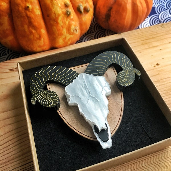 Ram Skull - Etsy UK