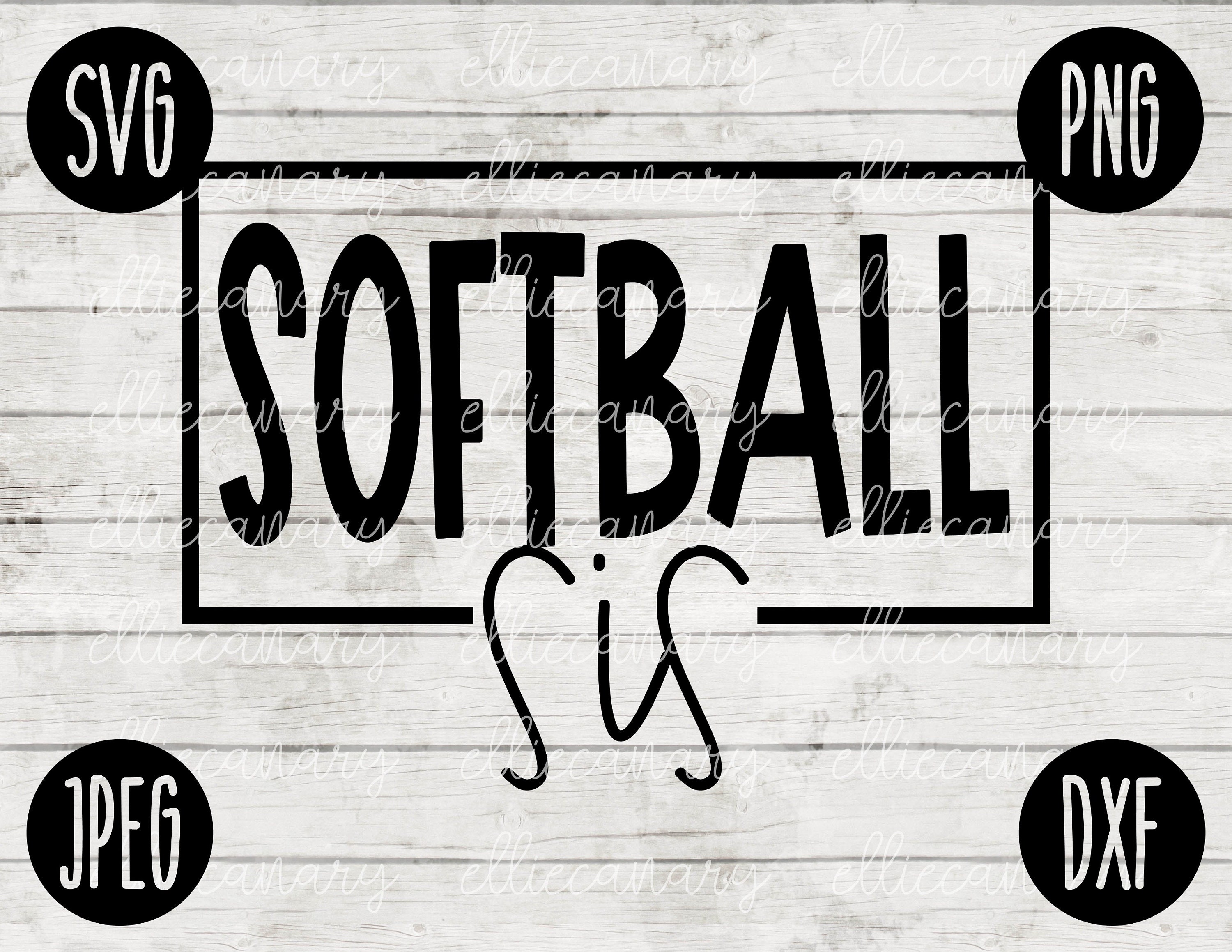 Team Spirit SVG Softball Sis Game Sport Svg Png Jpeg Dxf / - Etsy