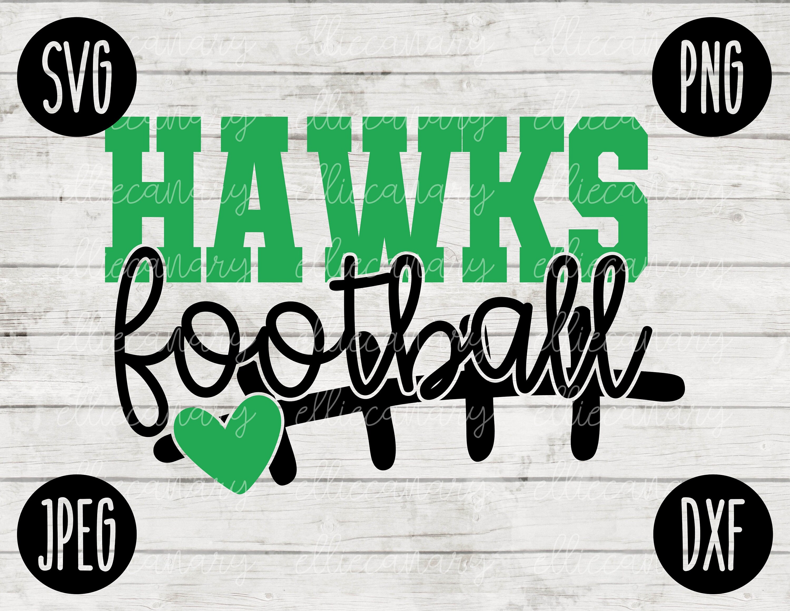 Hawks Football Clipart