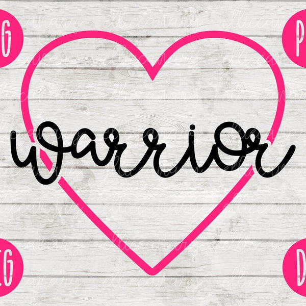 Heart Warrior Vinyl - Etsy