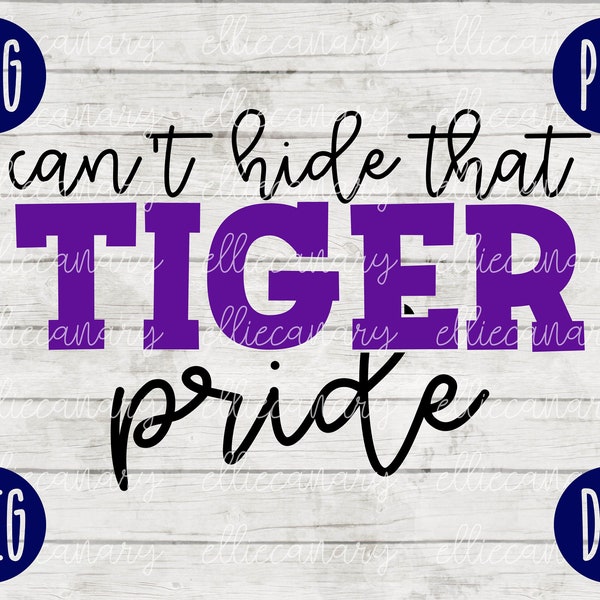 Tiger Pride - Etsy