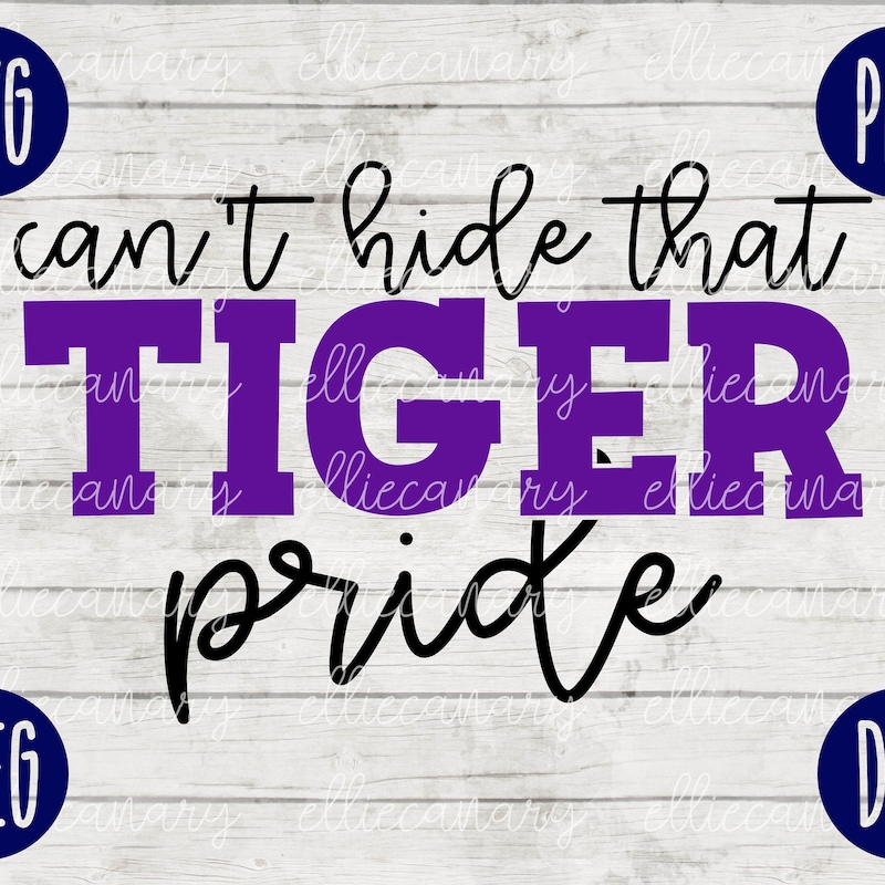 Tiger Pride - Etsy