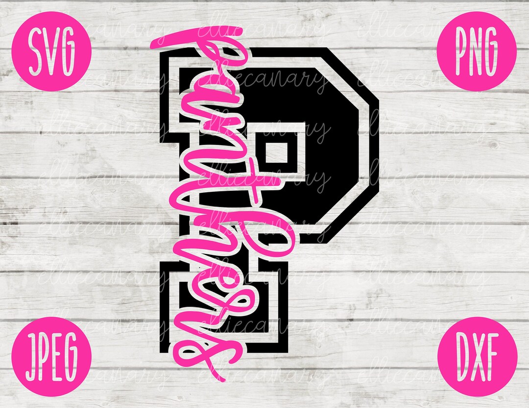 Panthers Team Spirit SVG: Football, Baseball, Softball (digital File ...