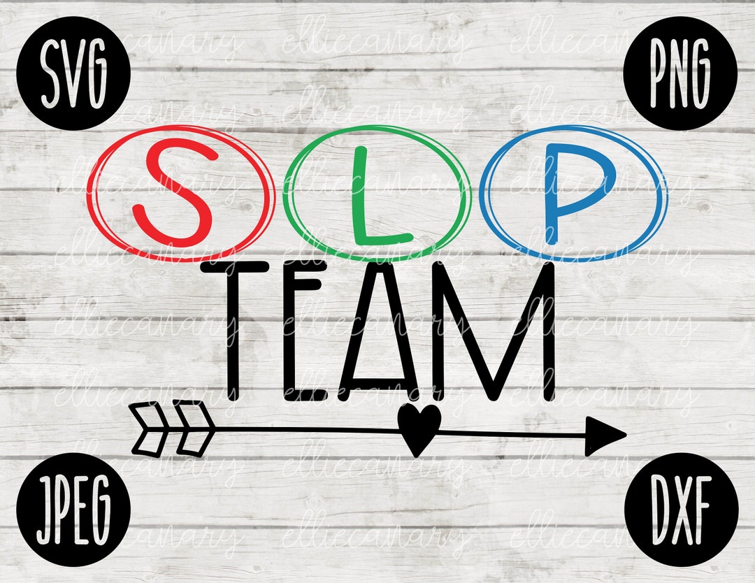 SLP Squad Svg Png Jpeg Dxf //cutting File // Commercial Use // - Etsy