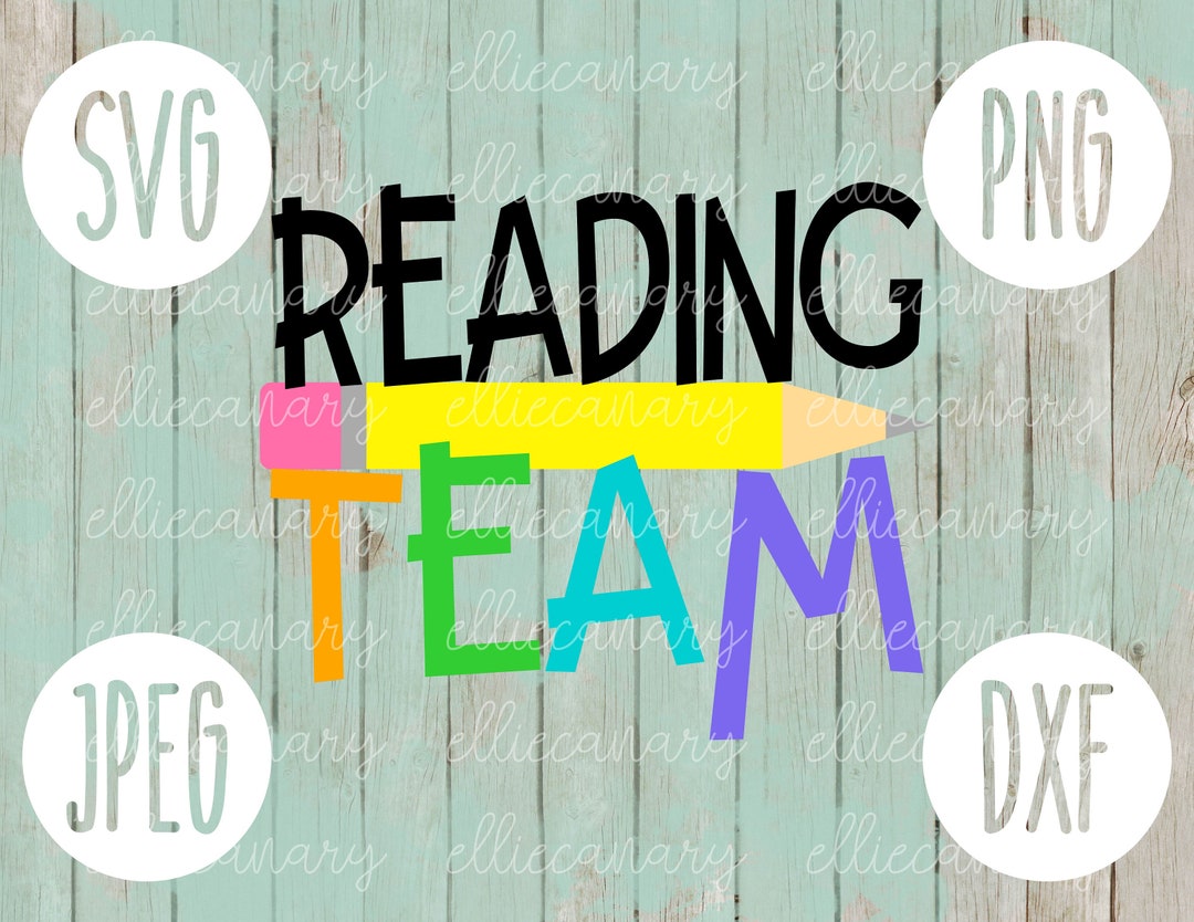 Reading Teacher Svg Png Jpeg Dxf //cut File // Commercial Use / SVG ...