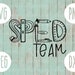 SPED Team Svg Png Jpeg Dxf //cutting File // Commercial Use // - Etsy