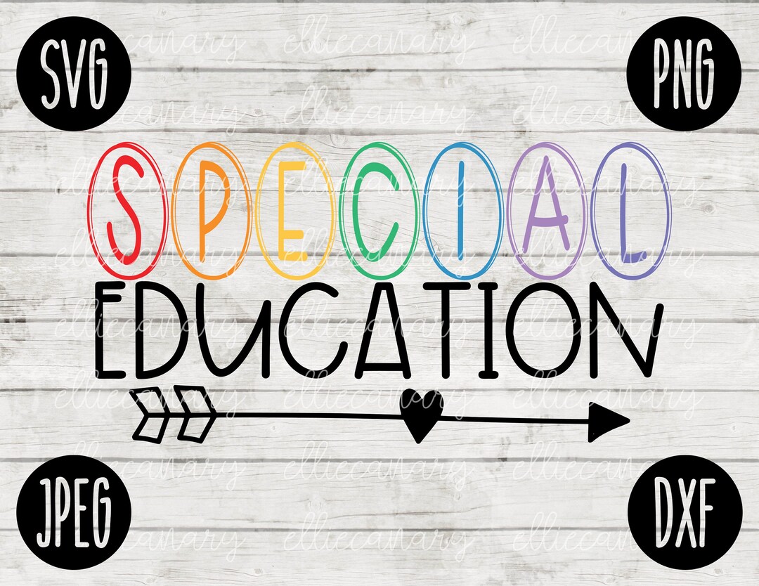 Special Education Team SVG: Teacher Appreciation Cutting File (digital ...