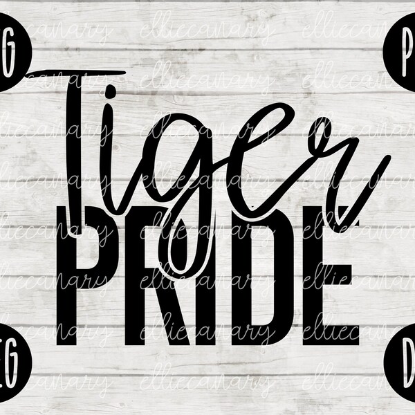 Tiger Pride - Etsy