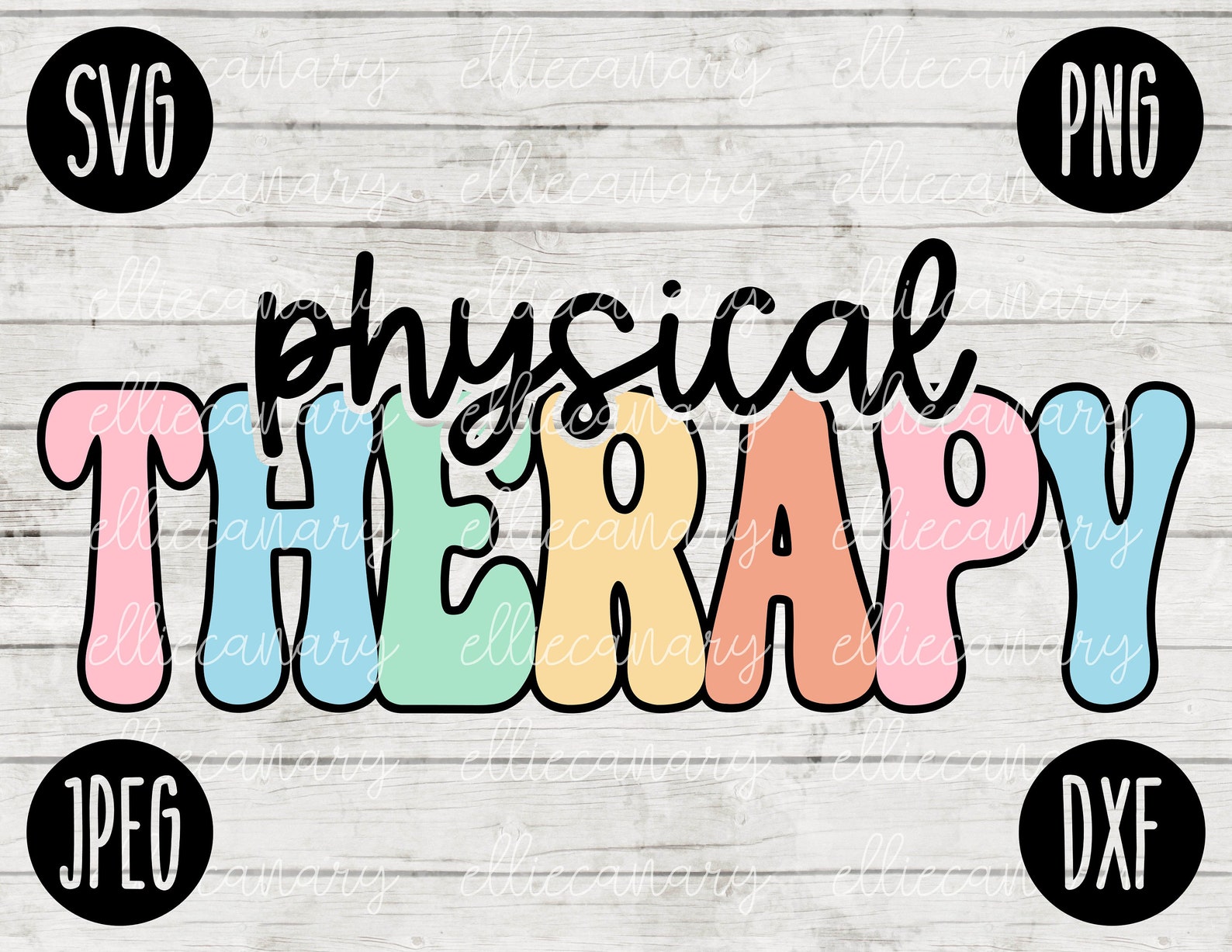 Medical Career SVG PT Physical Therapy Svg Png Jpeg Dxf //cut - Etsy
