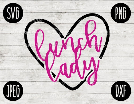 Lunch Lady Squad Svg Png Jpeg Dxf Cutting File Commercial Etsy