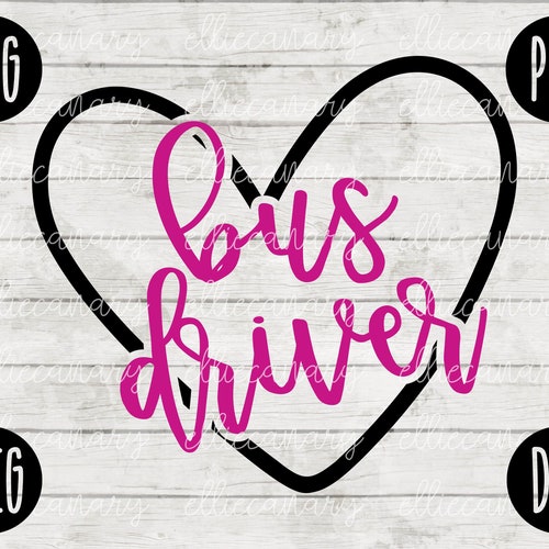 Back to School Bus Driver Aide Team Svg Png Jpeg Dxf //cut - Etsy