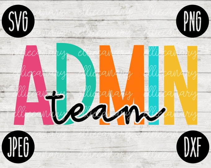 Admin Squad SVG, Admin Squad PNG, for Admin Squad, Sublimation PNG File ...