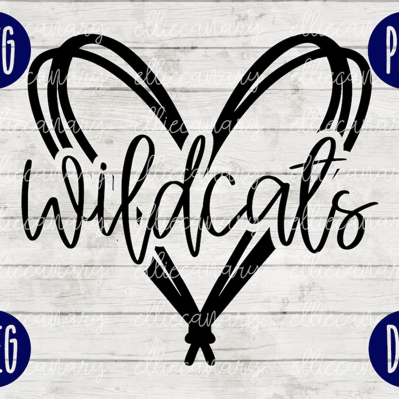 Wildcats Football Svg - Etsy