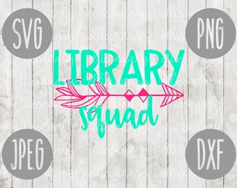 Library Squad Png - Etsy