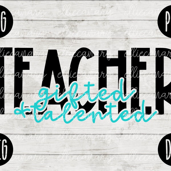 Rainbow Teacher Svg - Etsy