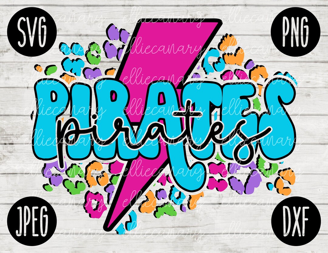 Pirates Mascot SVG School Spirit Teacher Team Svg Png Jpeg Dxf Vinyl ...