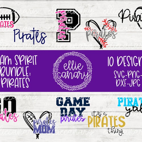 Pirates Baseball SVG Team Spirit Heart Sport Png Jpeg Dxf / - Etsy