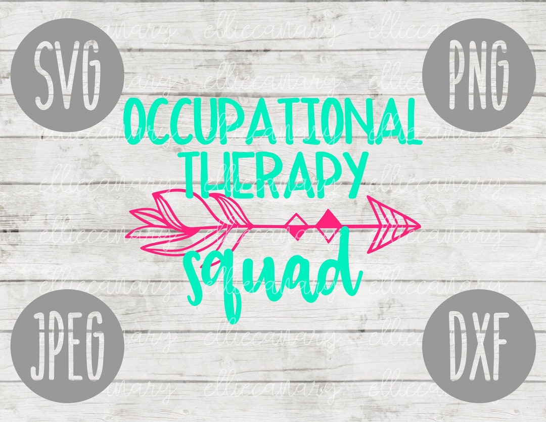 Occupational Therapy Squad SVG: OT Teacher Appreciation Cut File - Etsy