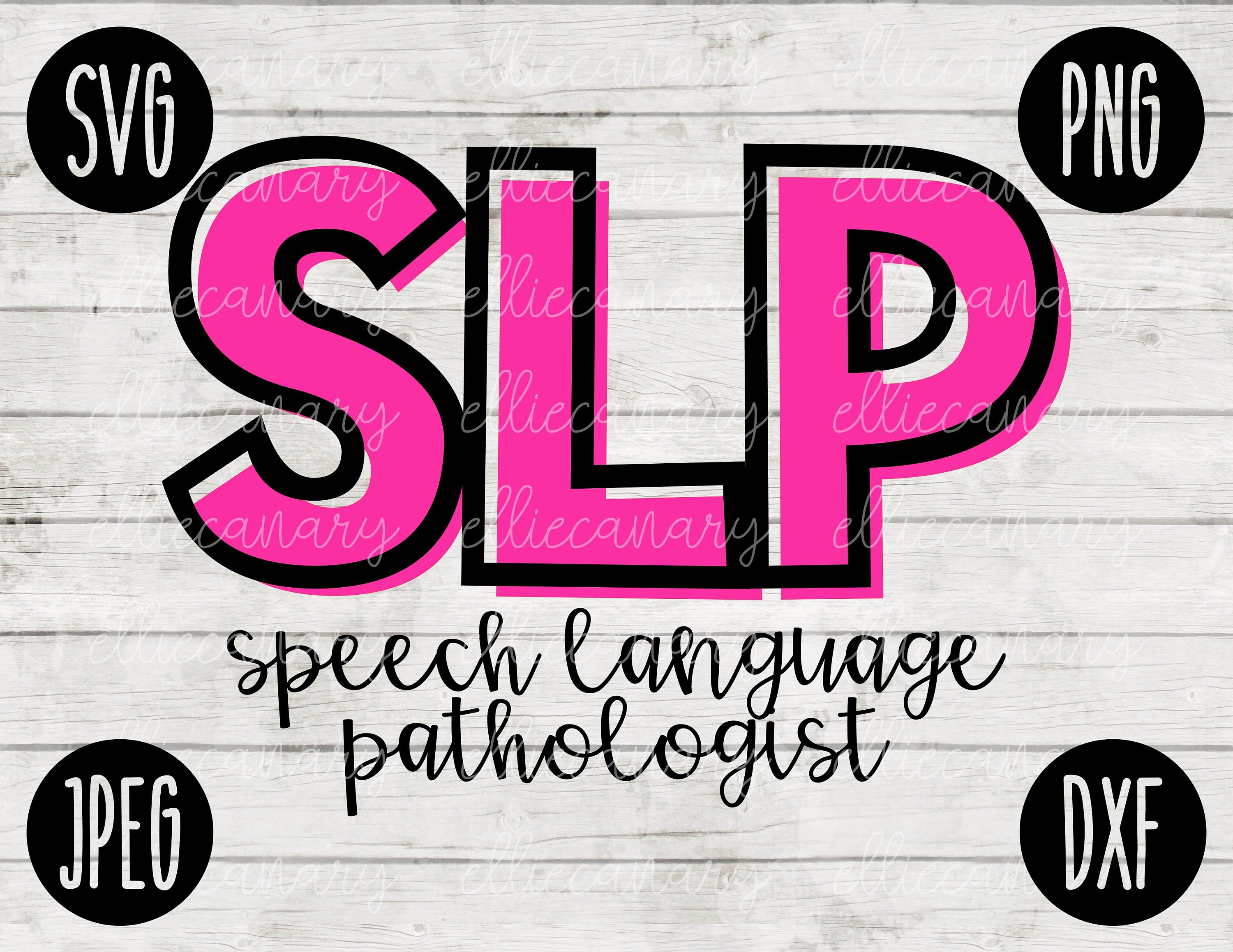Back to School SVG SLP Speech Language Pathologist svg png | Etsy
