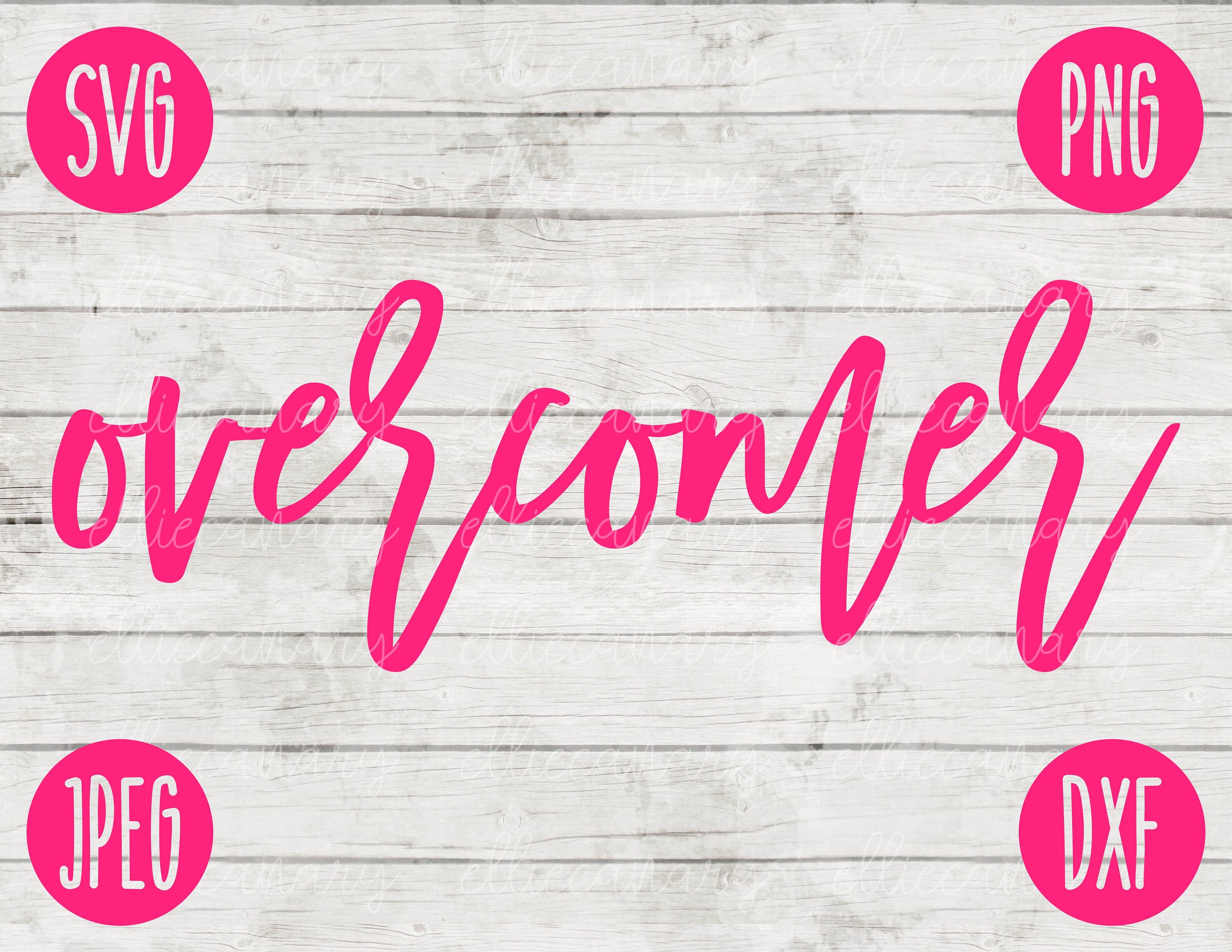 Overcomer Svg Png Jpeg Dxf // Cutting File // Commercial Use / Vinyl ...